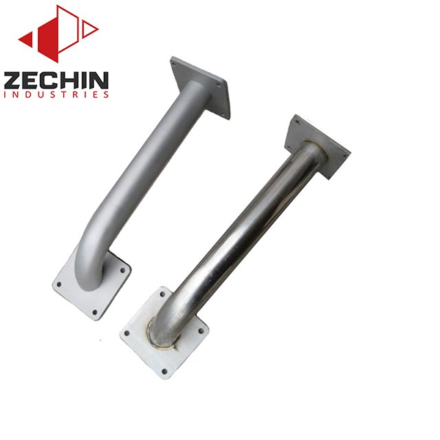 Custom steel tube grab handle mounting plate fabrication - Buy Custom ...