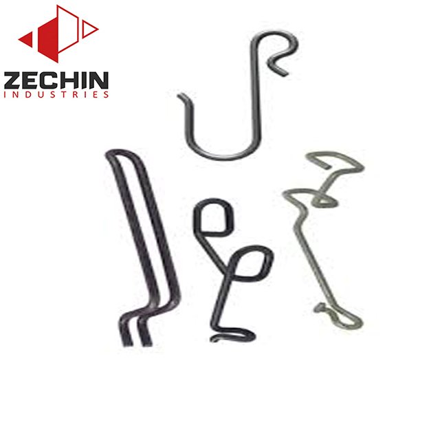 Custom SS cnc wire forming fabrication spring steel bent component ...